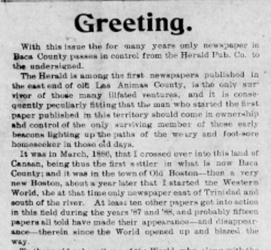 Home - Plainsman Herald